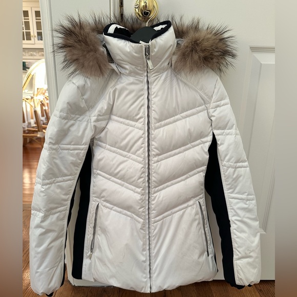 Killy | Jackets & Coats | Killy Womens White Furtrimmed Ski Jacket ...